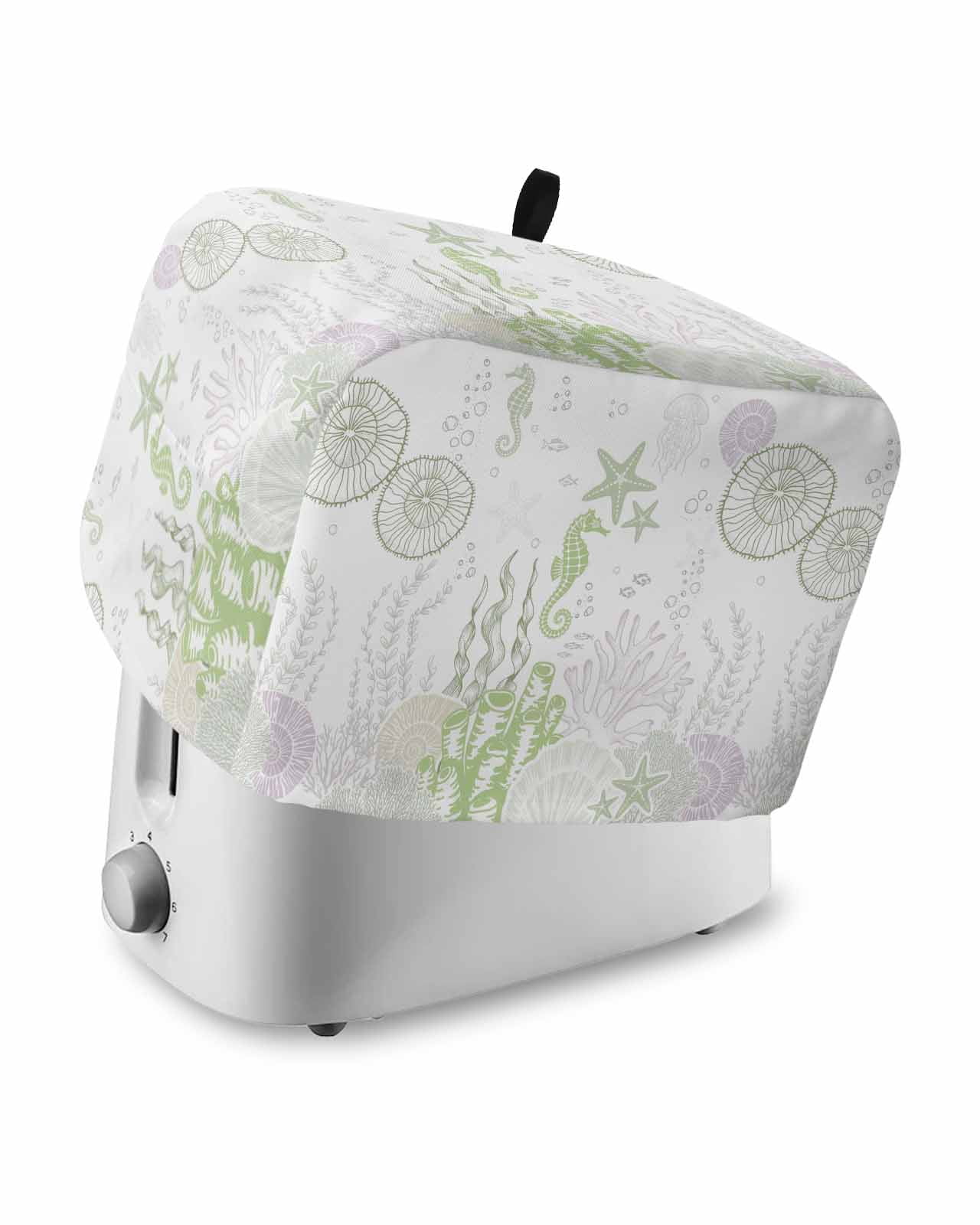 Coastal Sage Green Toaster Cover 4 Slice, Large Kitchen Appliance ...