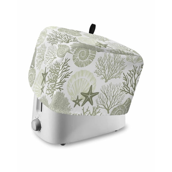 Coastal Sage Green Toaster Cover 4 Slice, Large Kitchen Appliance ...