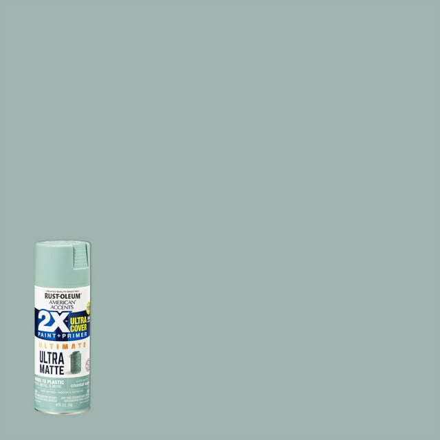 Coastal Sage, Rust-Oleum American Accents 2X Ultra Cover Matte Spray ...