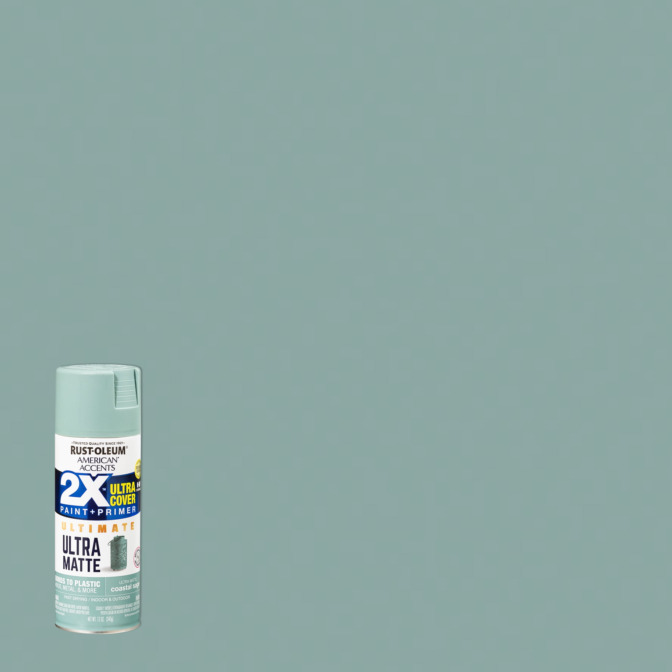 Coastal Sage, Rust-Oleum American Accents 2X Ultra Cover Ultra Matte ...
