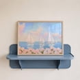 Coastal Sailboat For Preppy Beach Pink Coastal Grandmillennial Palm ...