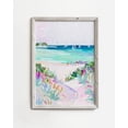 Coastal Sailboat Regatta Seaside Landscape Pastel Beach House Scenic ...