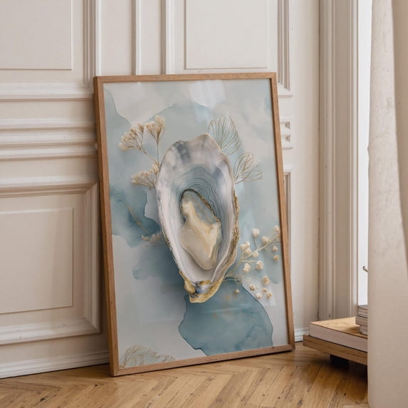 Coastal Seashell Neutral Beach Décor Shell Photography Soft Sand ...