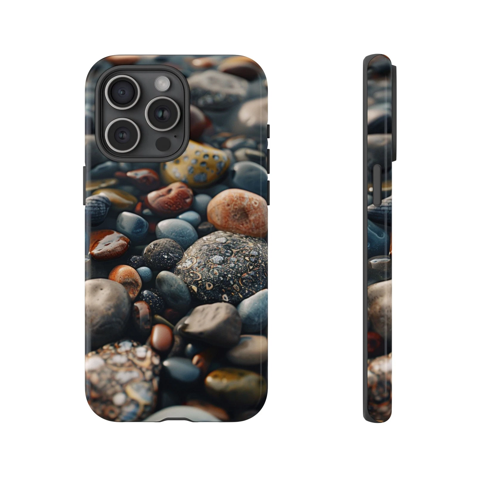 Coastal Shore Beach Rock Landscape Case for iPhone 17 to 11 Pro Max ...
