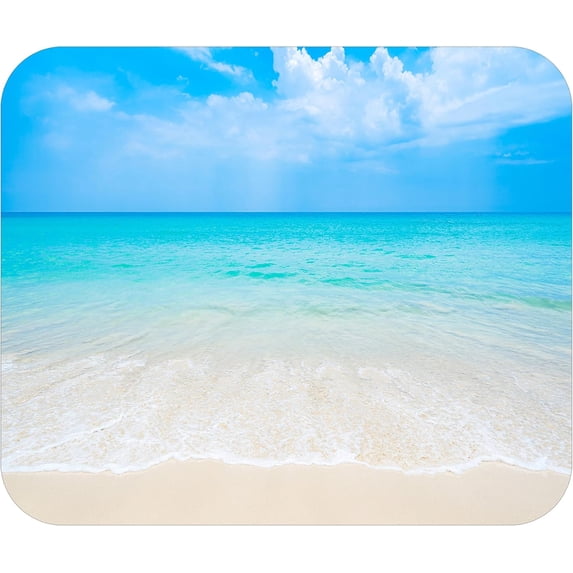 Coastal Shoreline Waves Mouse Pad Mat for Desk Computer Laptop PC ...