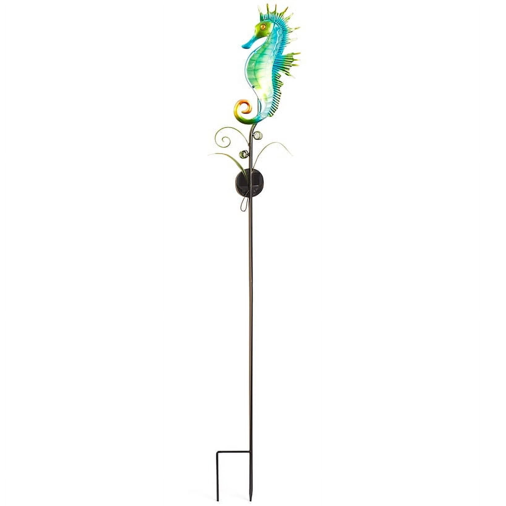 Coastal Solar Stakes - Seahorse - Walmart.com