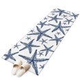 Coastal Starfish Kitchen Runner Rug 2x6 Washable Runners for Hallway ...