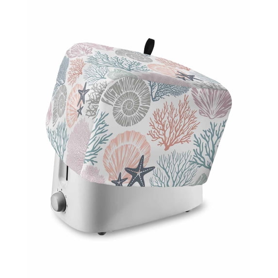 Coastal Starfish Toaster Cover 4 Slice, Large Kitchen Appliance Covers ...