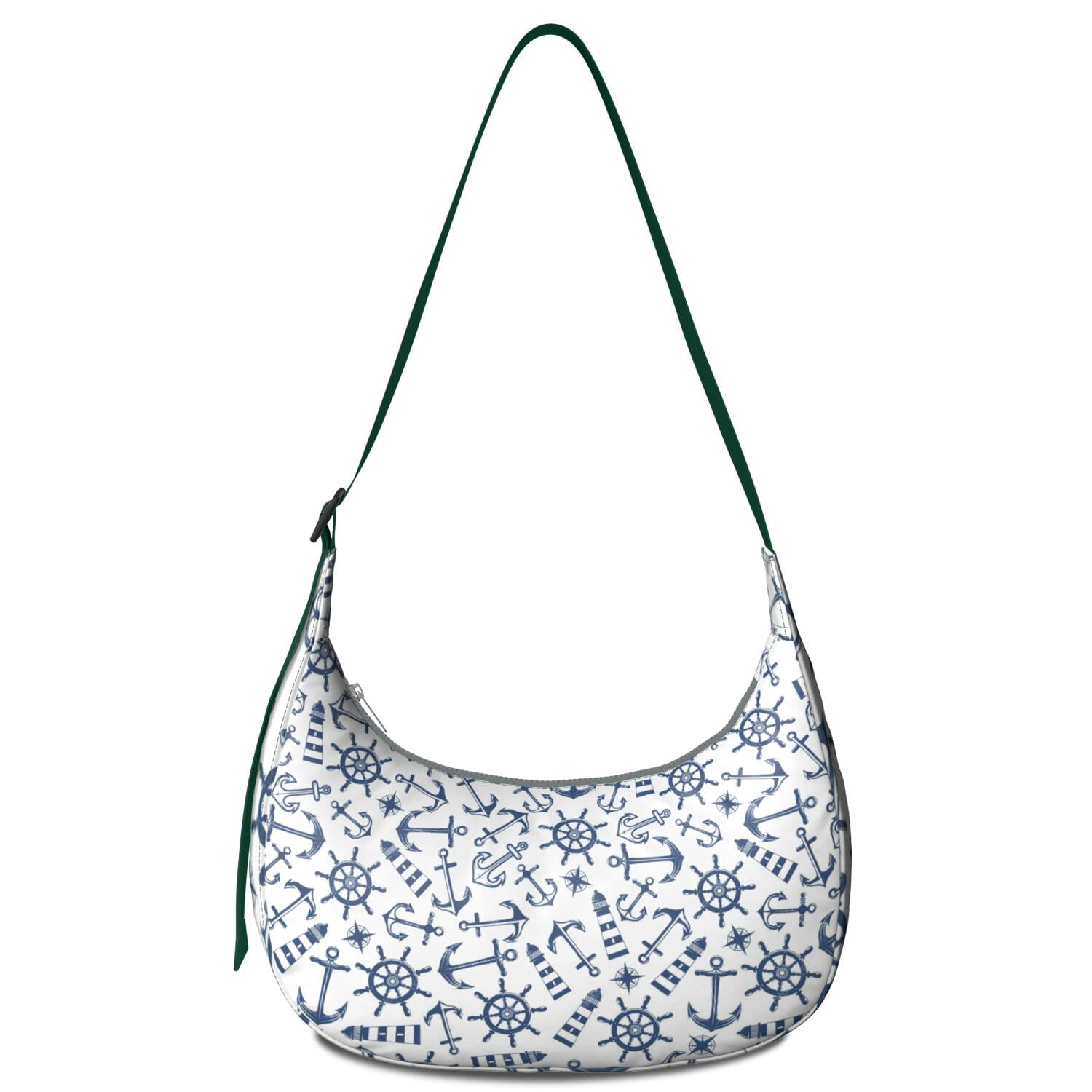 Coastal Travel Handbag for Women – Water-Resistant Nylon Purse with ...