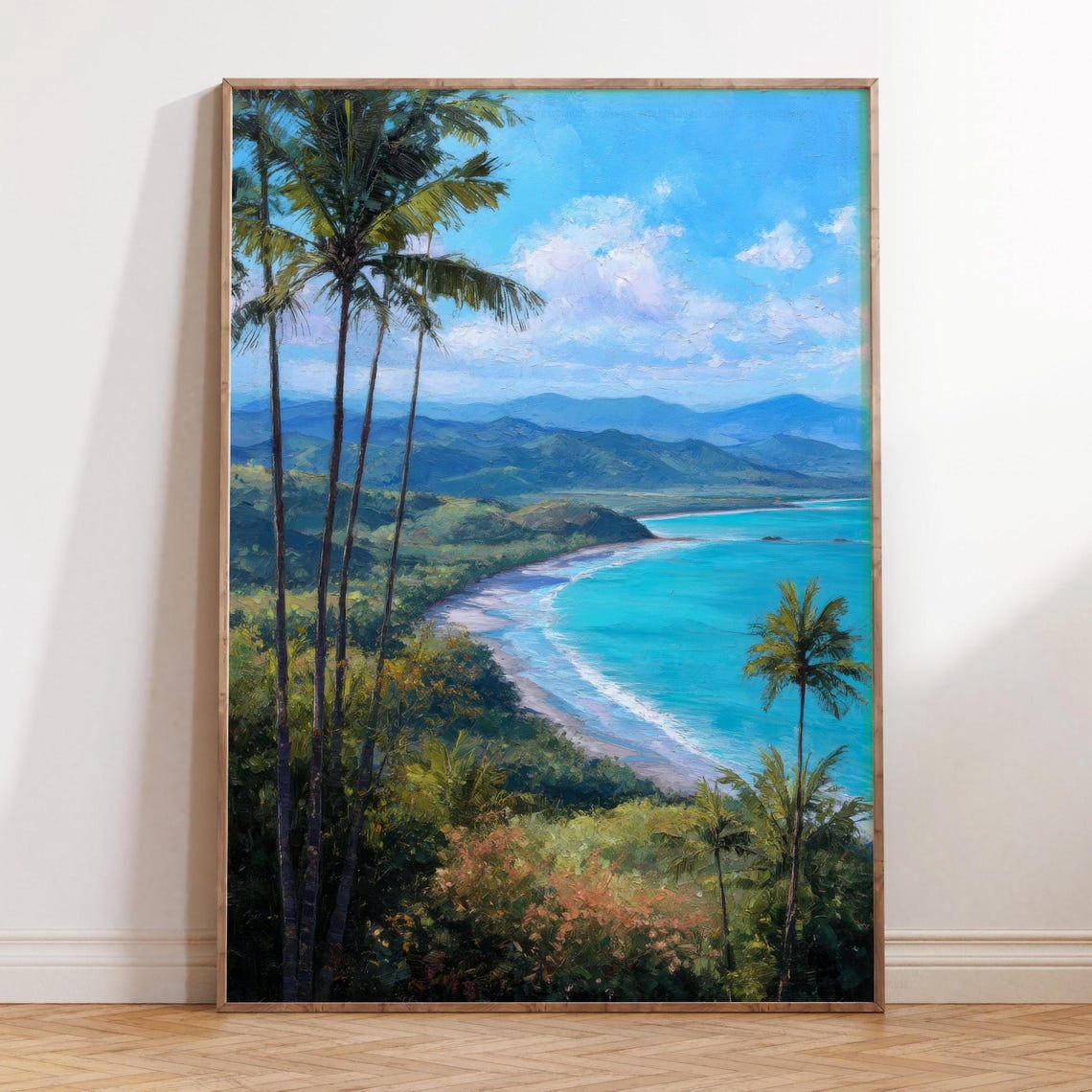 Coastal View Nicoya Peninsula Costa Rica Tropical Ocean Wall Art ...