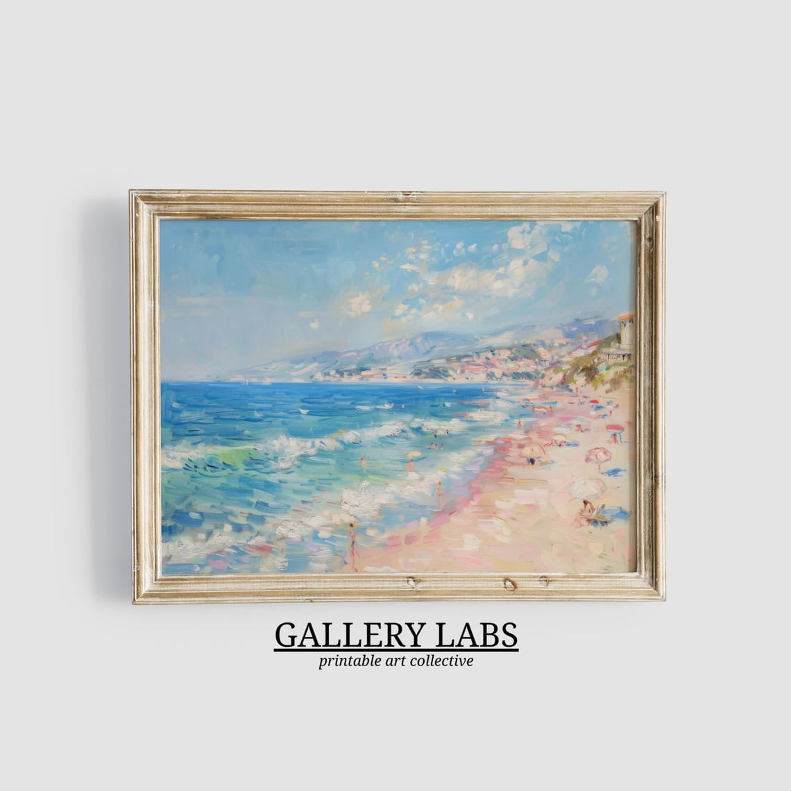 Coastal Wall Art Beach House Decor Ocean Print Preppy Room Decor ...