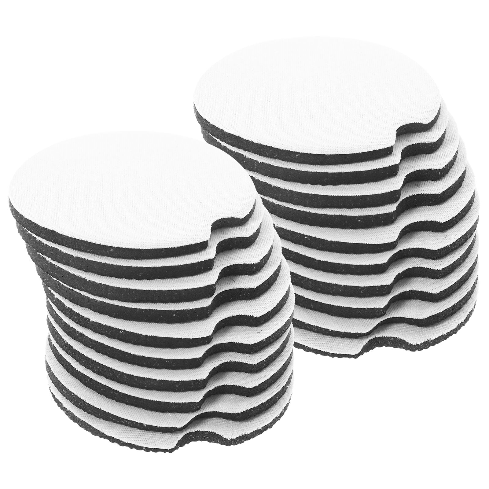 Coaster 20 Pcs Sublimation Coasters Blanks Ceramic Car Crafts Embossed ...