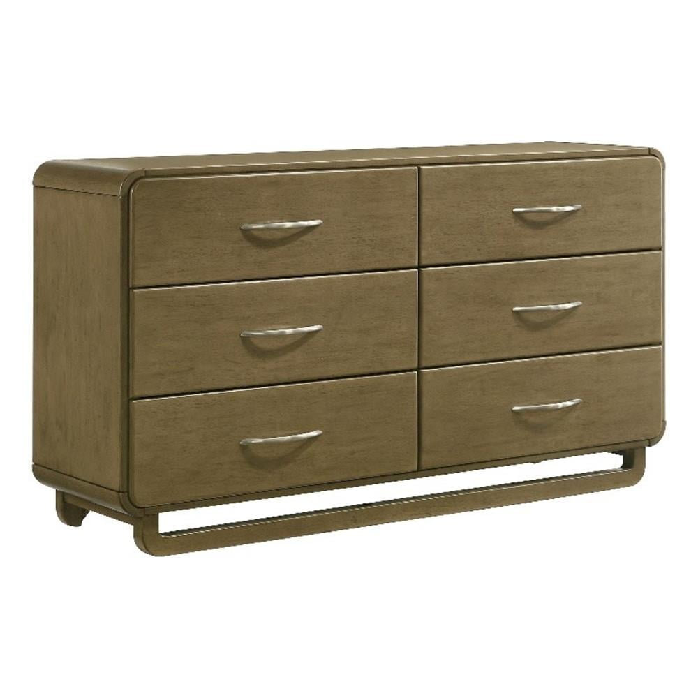 Coaster Amsbury 6-Drawer Rectangular Transitional Wood Dresser in ...