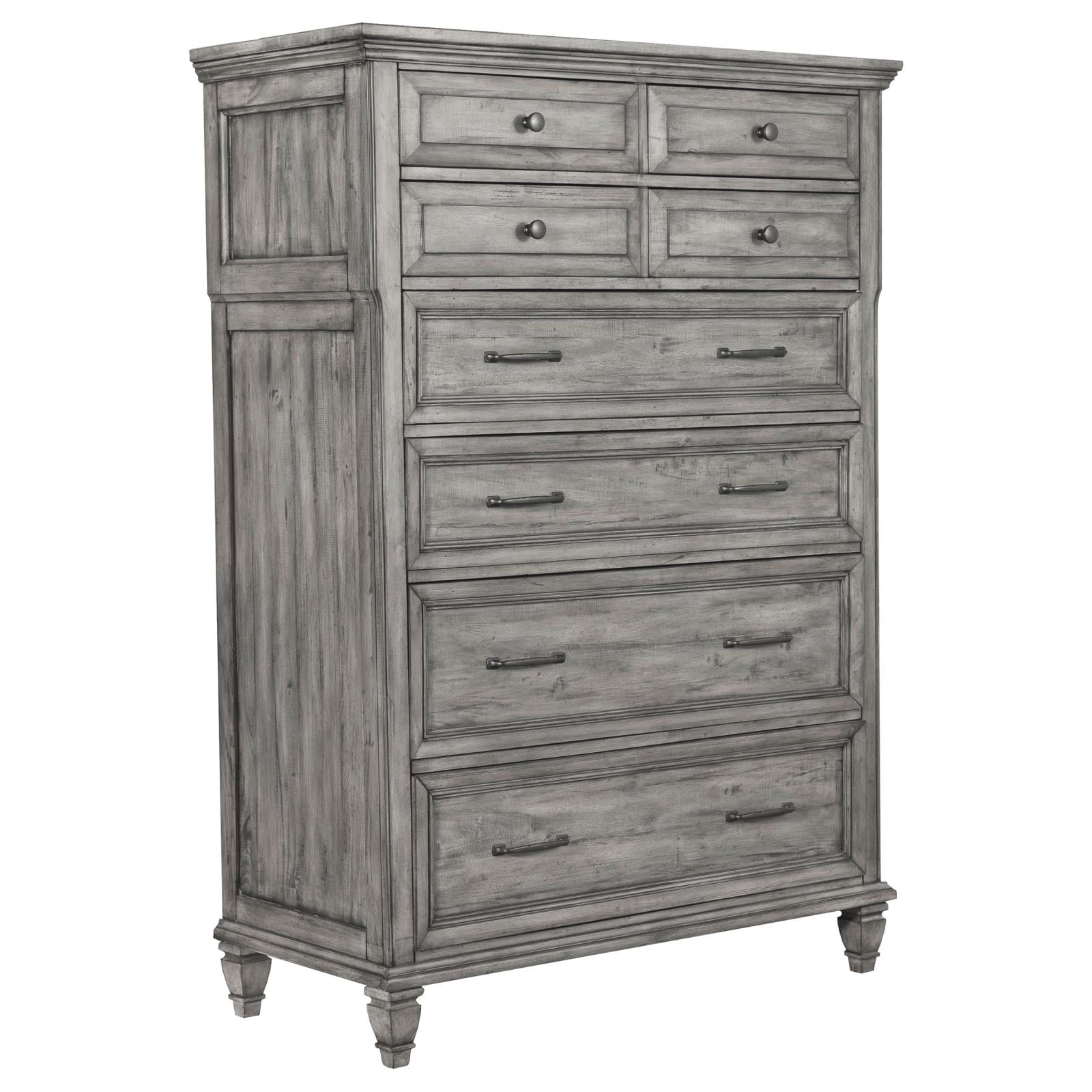 Avenue 8-drawer Rectangular Chest Grey - Walmart.com
