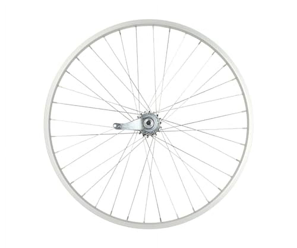 ENIX Coaster Brake Rear Wheel 26 x 1.75/2.125, Silver, 36 Spokes, 14g ...