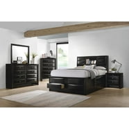Free Shipping! Kauffman Bedroom Set with High Straight Headboard ...