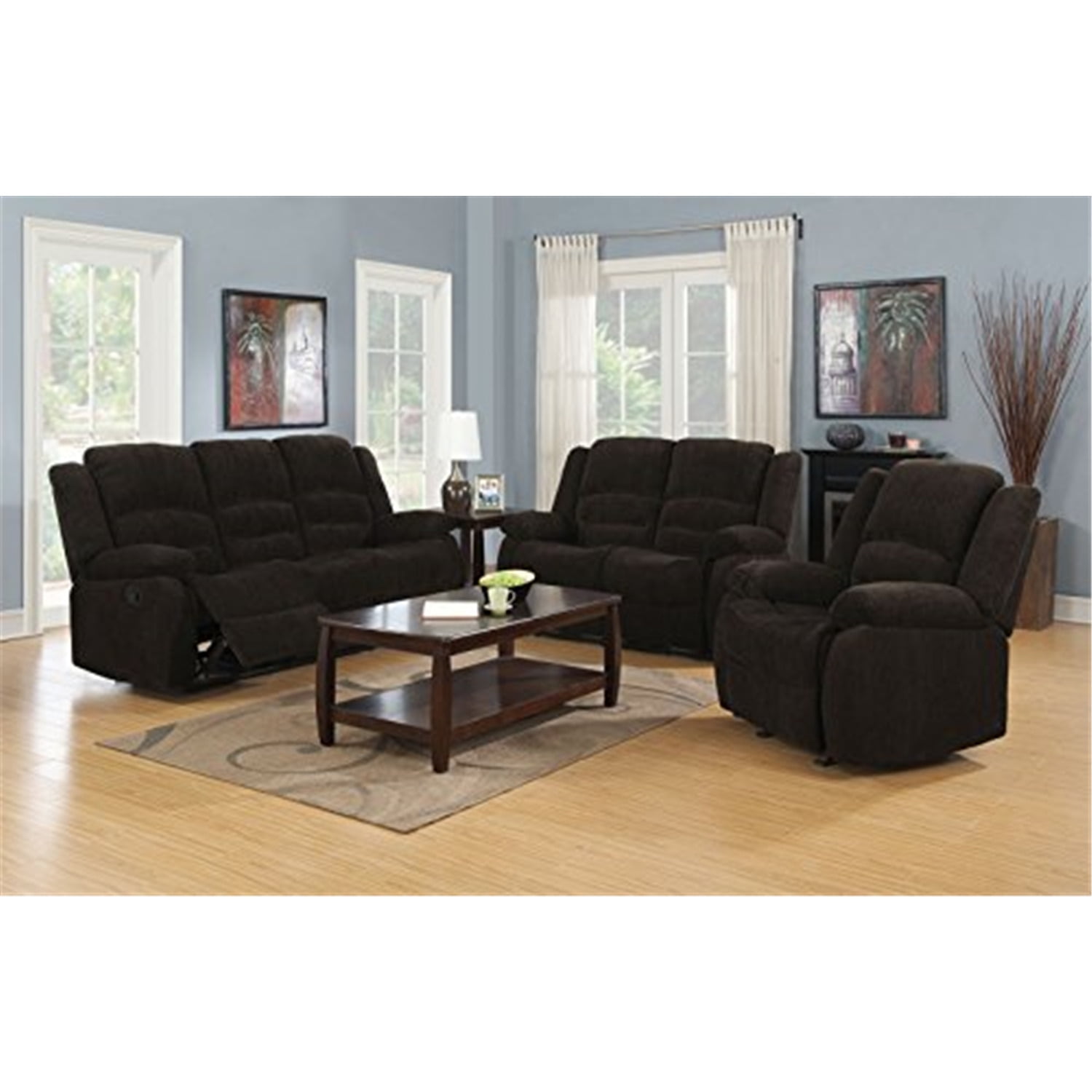 Coaster Co. of America Gordon Upholstered Tufted Living Room Set ...