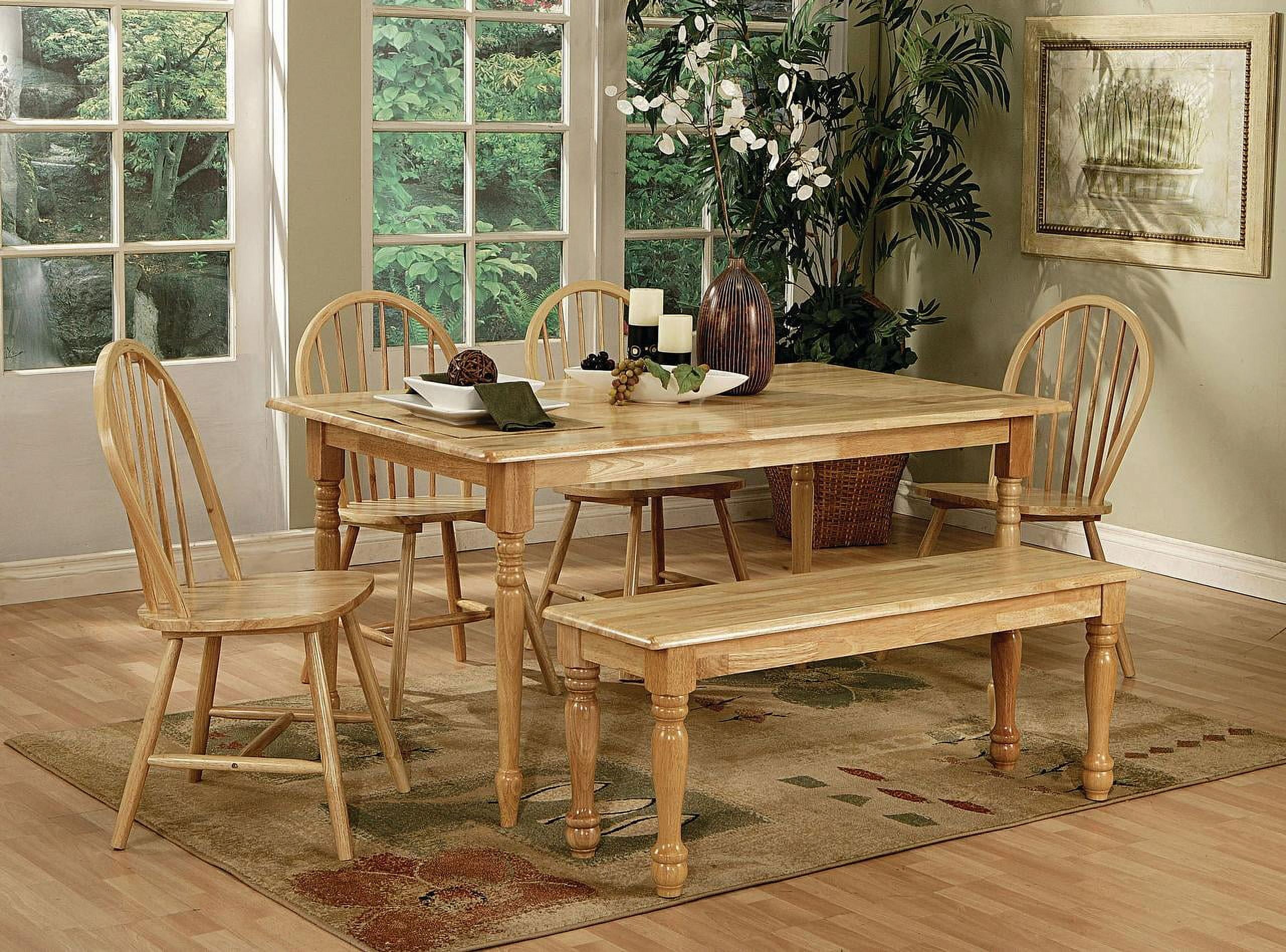 Coaster Company Benson Dining Table, Natural - Walmart.com
