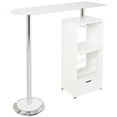 Coaster Company Contemporary Bar Table, White - Walmart.com