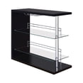 Coaster Contemporary Bar Storage Table, Multiple Finishes - Walmart.com