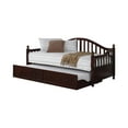 Free Shipping! Coaster Company Twin Daybed with Trundle in Cappuccino ...
