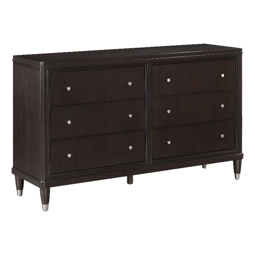 Coaster Emberlyn 6-drawer Rectangular Wood Bedroom Dresser Brown ...