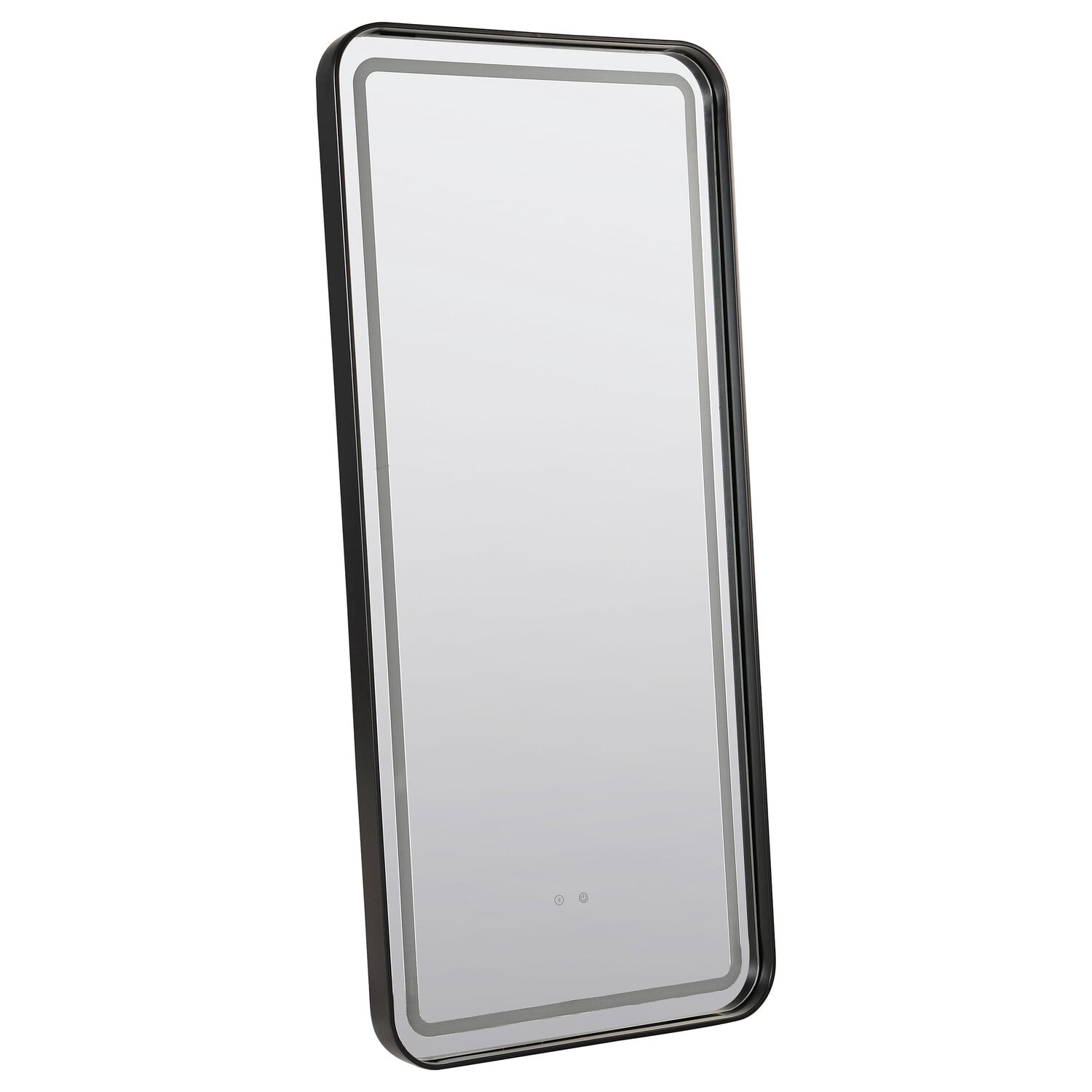 Coaster Glendora LED Standing Mirror with Bluetooth Speaker Black ...