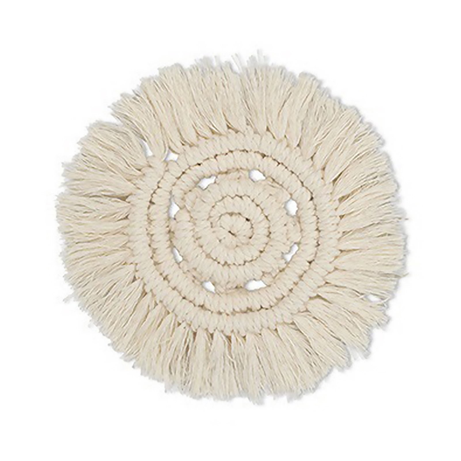 Coaster Hand-woven Multi-purpose Table Decor Cotton Coffee Cup Mat for ...