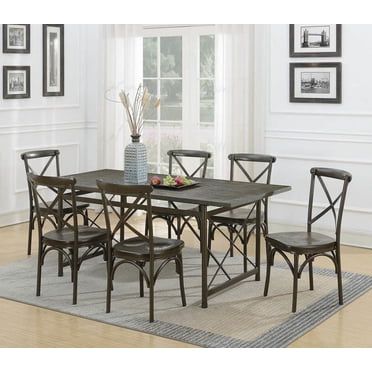 Coaster Company McBride Retro Dining Table, Warm Brown - Walmart.com