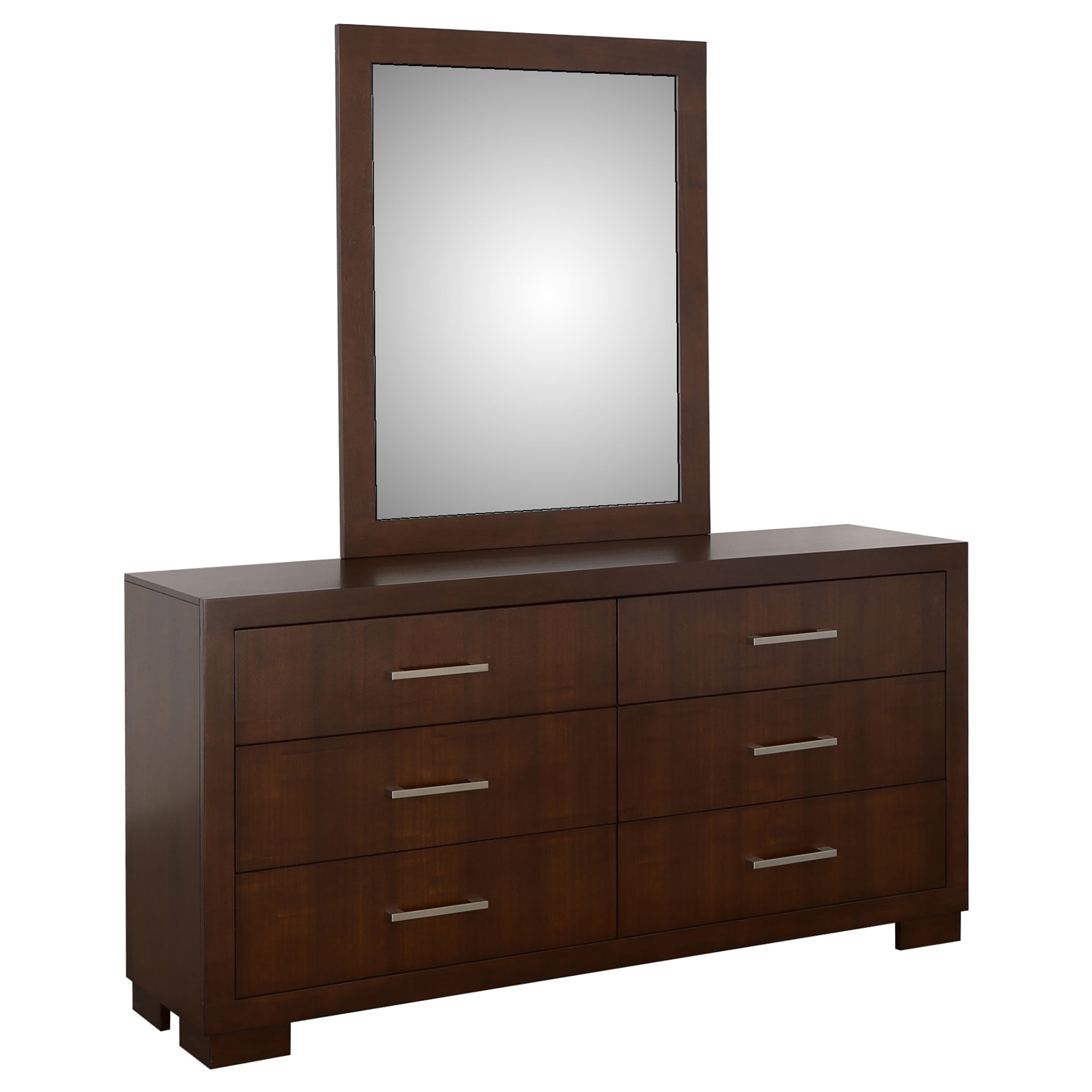 Coaster Jessica 6-drawer Wood Dresser - Cappuccino - Walmart.com