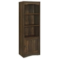 Laughlin 3-shelf Engineered Wood Media Tower Dark Pine - Walmart ...