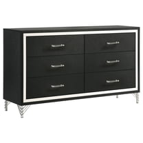 Arielle 6-drawer Bedroom Dresser Cabinet Light Oak - Walmart.com
