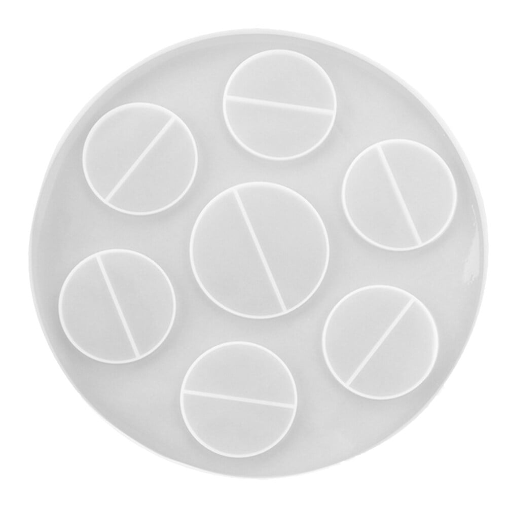 Coaster Mold Pour Wine Rack Silicone Cup Holder Beautiful - Walmart.com