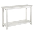 Payne Wood Entryway Sofa Console Table Distressed White - Walmart.com