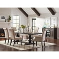 Coaster Company Phelps Rectangular Dining Table Antique Noir Wood Extra Long - Walmart.com