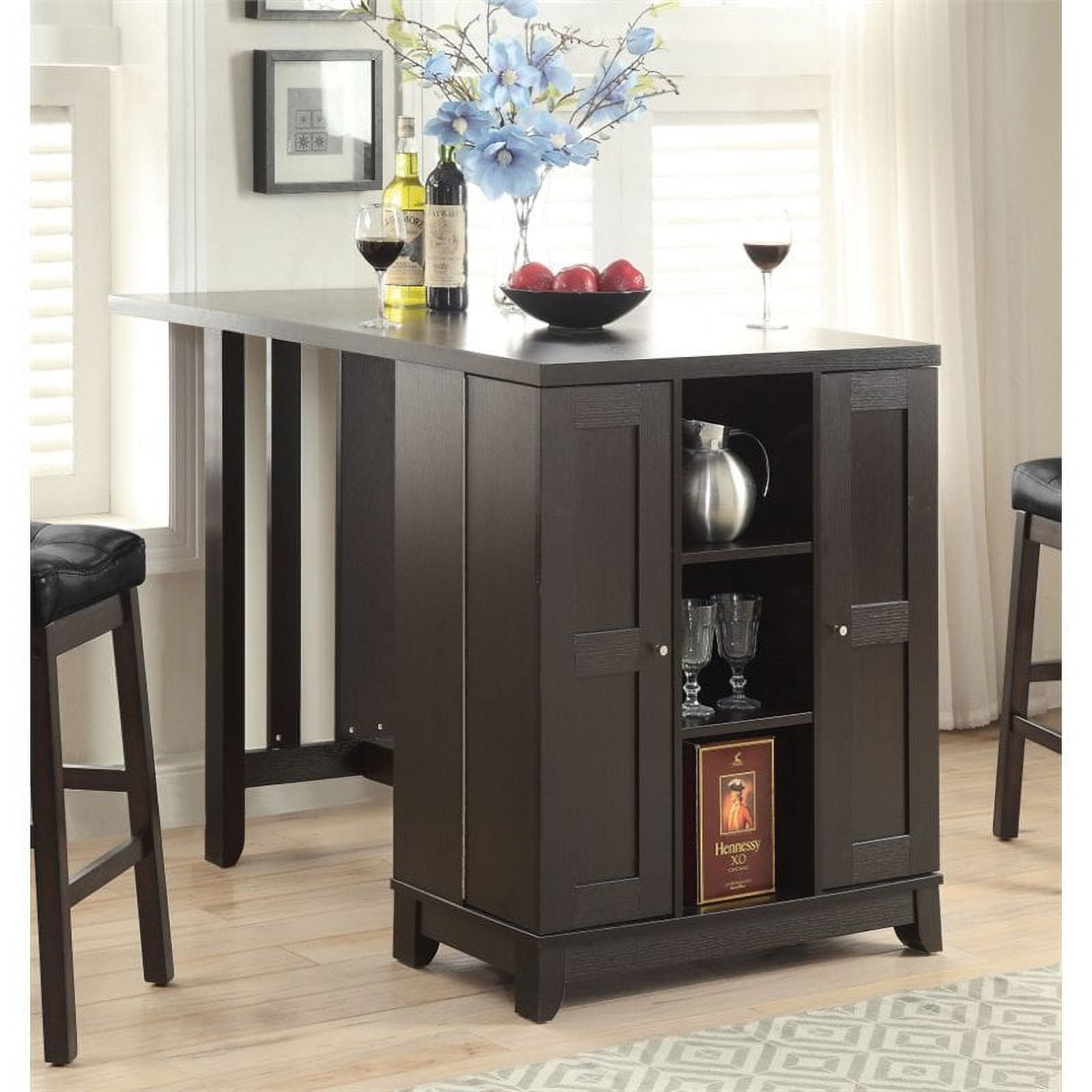 Coaster Pub Table in Cappuccino - Walmart.com