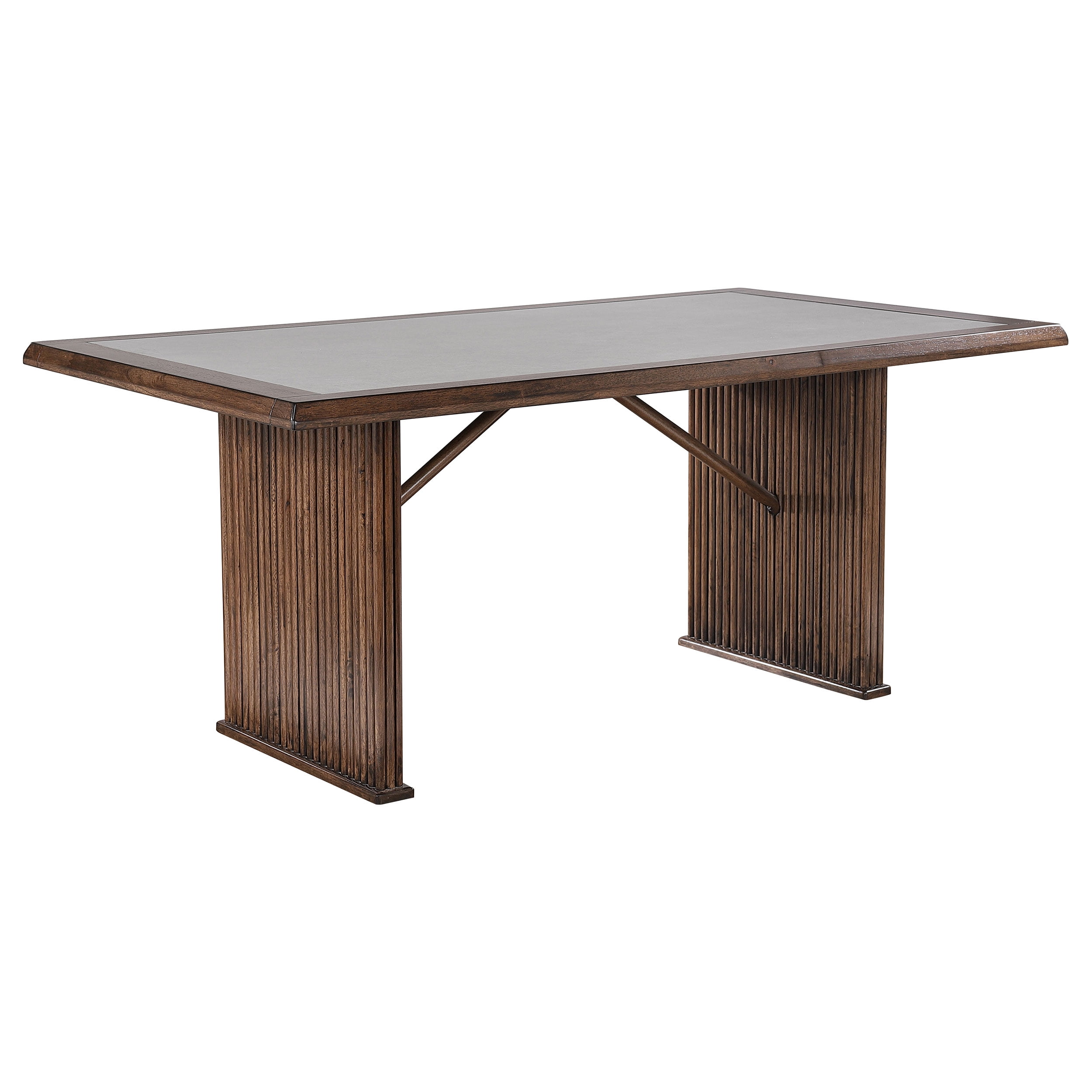 Sherwood 72-inch Rectangular Dining Table Brown - Walmart.com