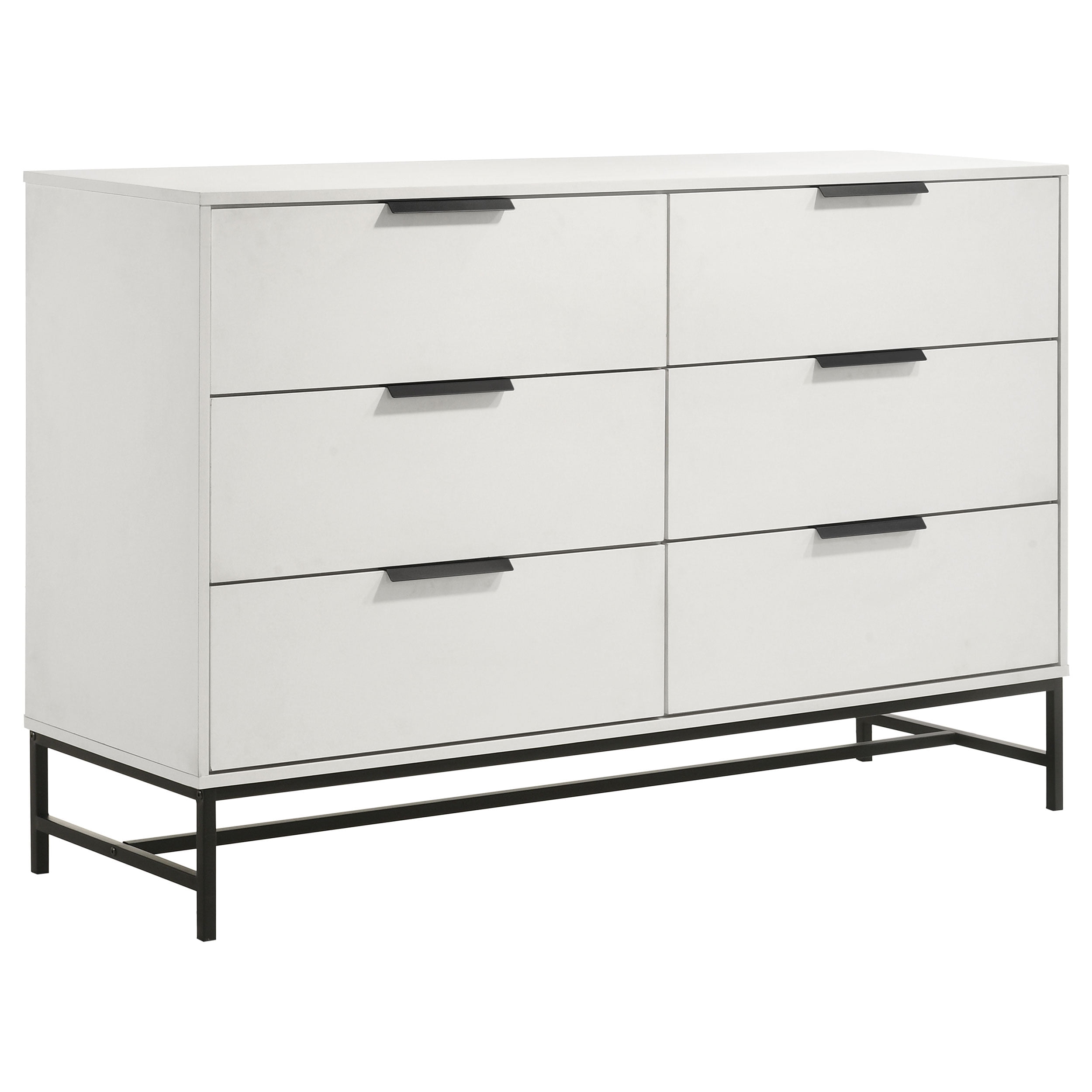 Coaster Sonora 6-drawer Contemporary Engineered Wood Bedroom Dresser in ...