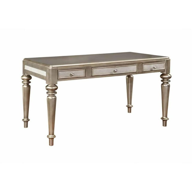 Coaster Writing Desk in Metallic Platinum - Walmart.com
