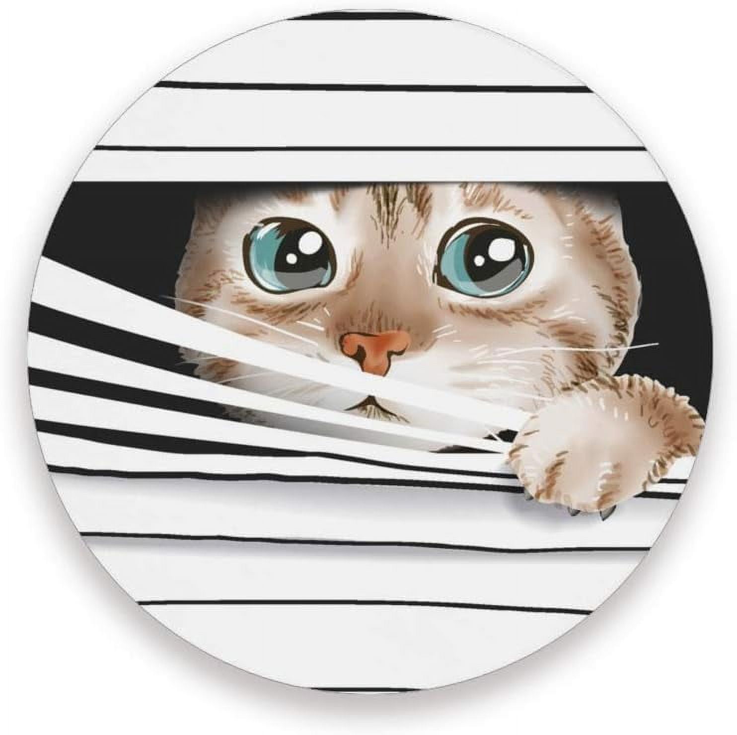 Coasters for Drinks Set of 4 Pieces Absorbent Ceramic Coasters with ...