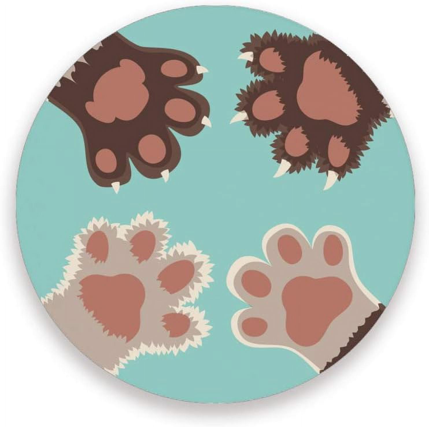 Coasters for Drinks Set of 4 Pieces Absorbent Ceramic Coasters with ...