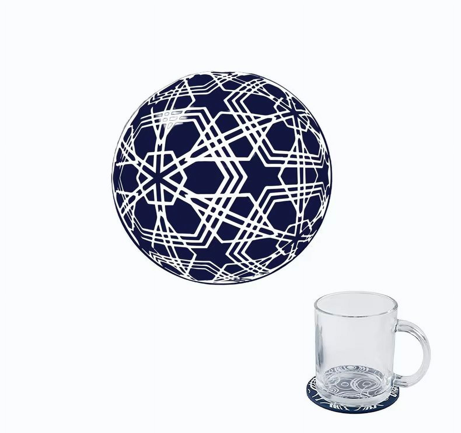 Coasters for Drinks, Silicone Cup Mat for Home/Office/Bar-Soft Drinks ...