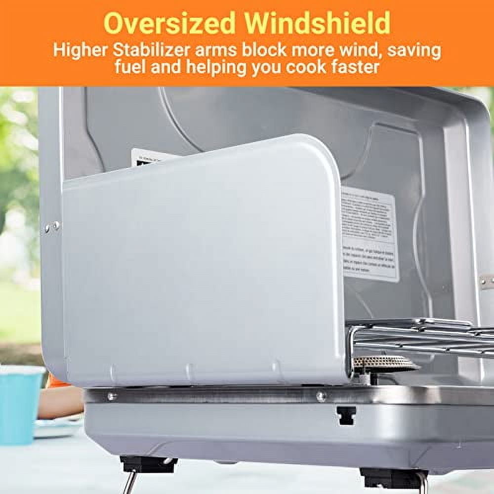 Coastrail Outdoor Propane Camping Stove, 20000 BTU Portable Camping ...