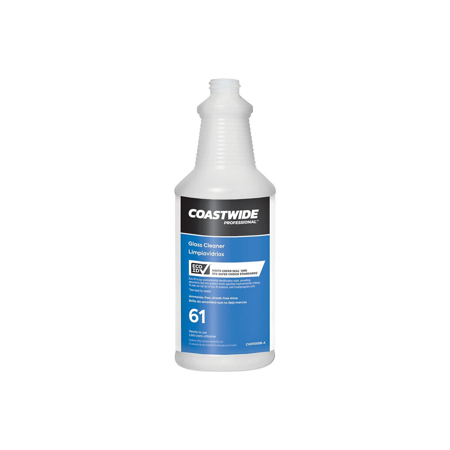 Coastwide Professional 61 Glass 32 Oz. Plastic Bottle with Graduations ...
