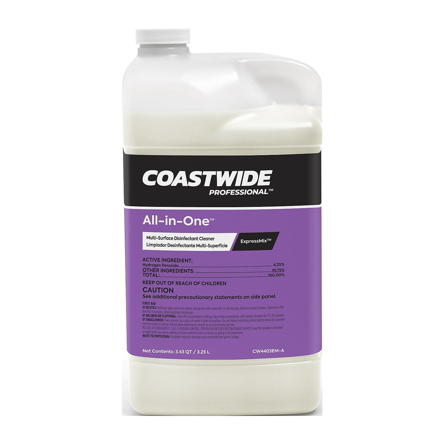 Coastwide Professional Disinfectant All-In-One CW4403EM-A - Walmart.com