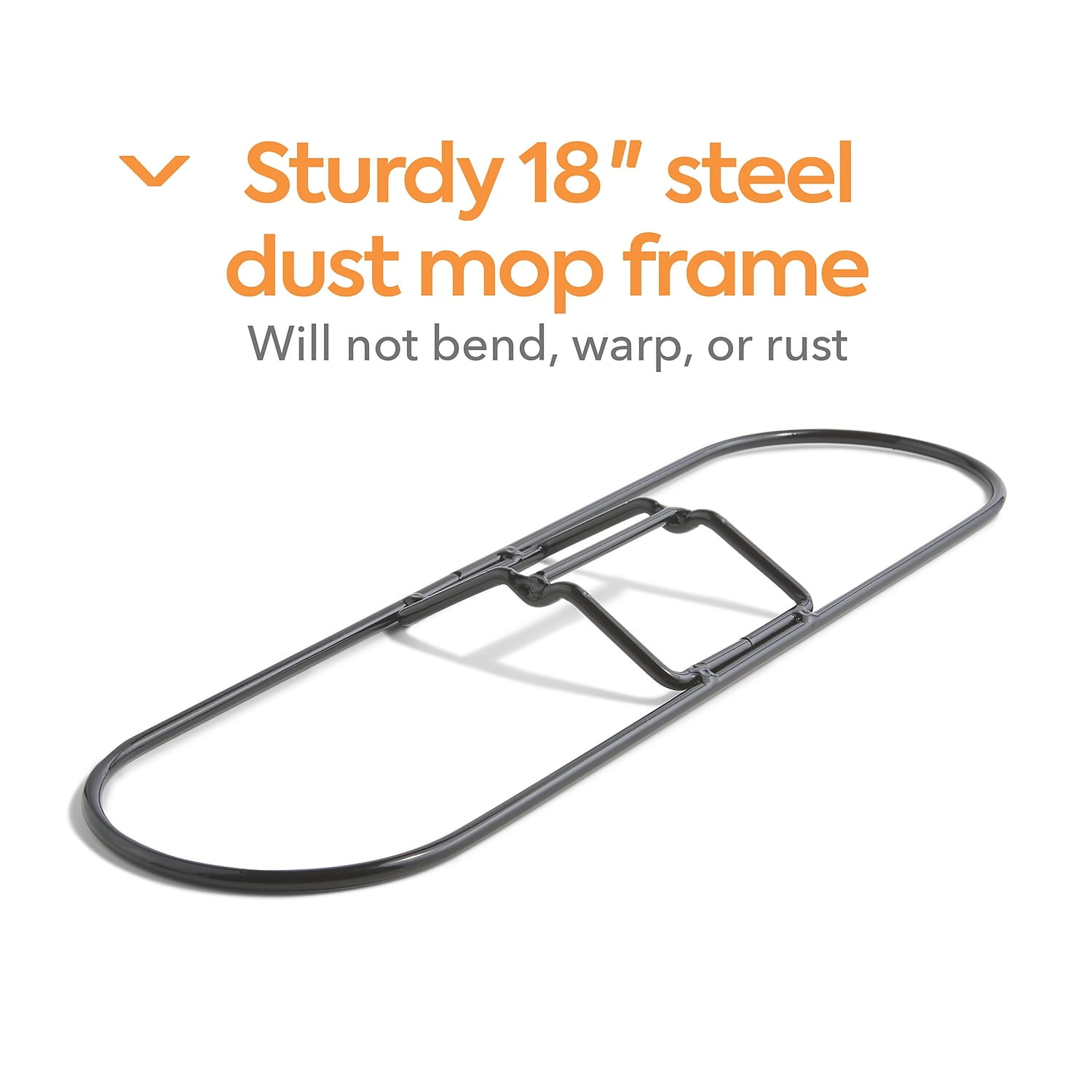 Staples Coastwide Professional Dust Mop Frame 18" x 5" Black 3/Pack ...