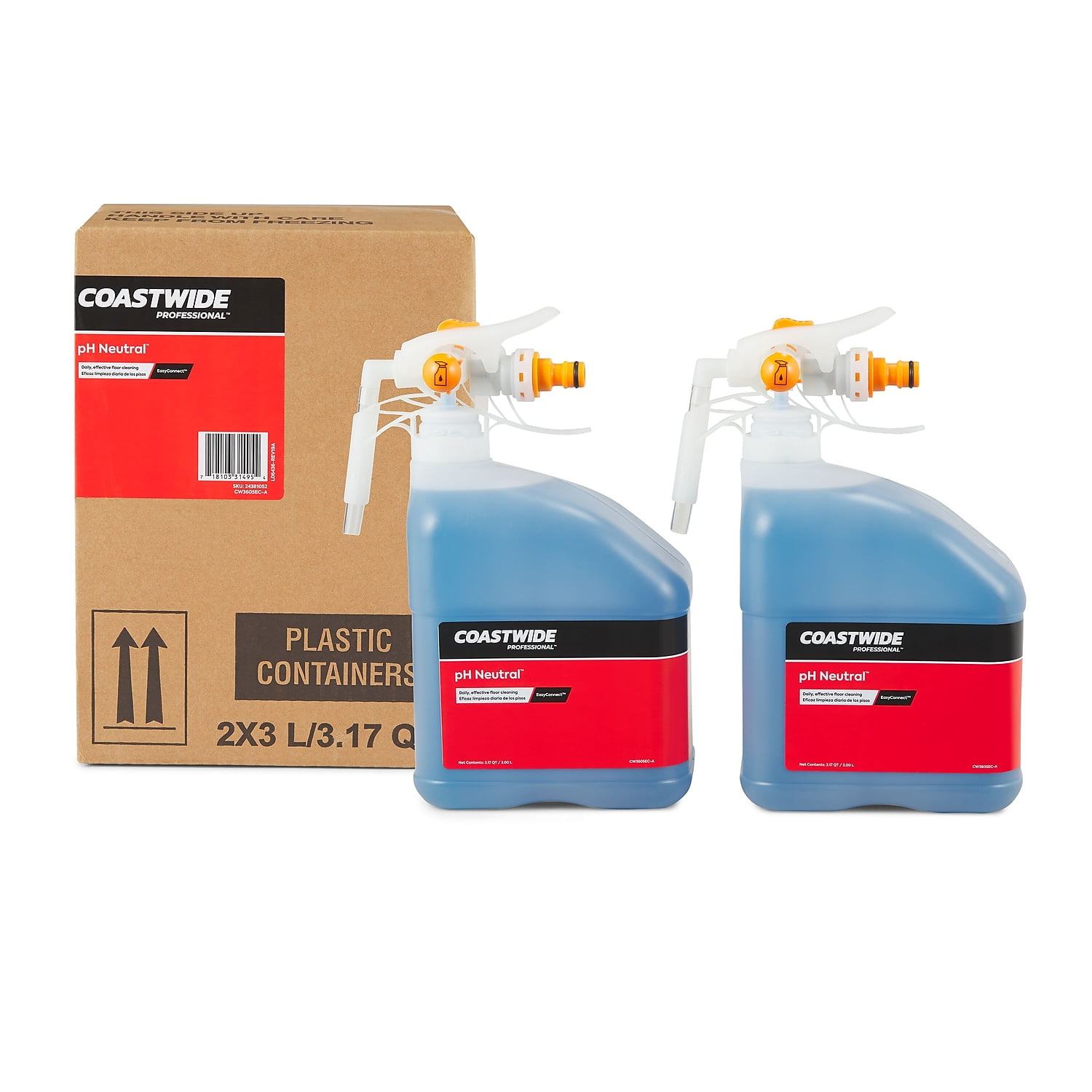 Coastwide Professional Floor Cleaner pH Neutral CW3605EC-A - Walmart.com