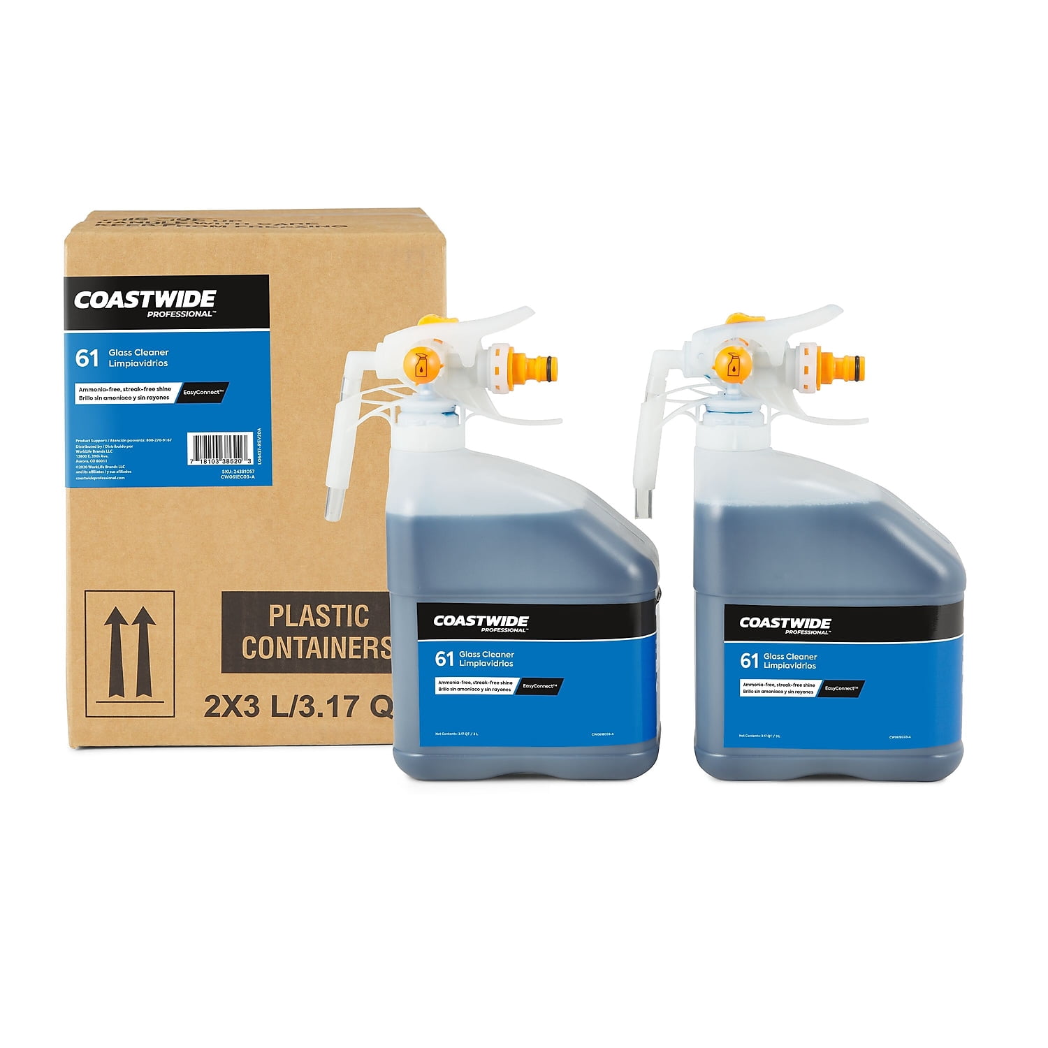 Coastwide Professional Glass Cleaner 61 CW6105EC-A - Walmart.com