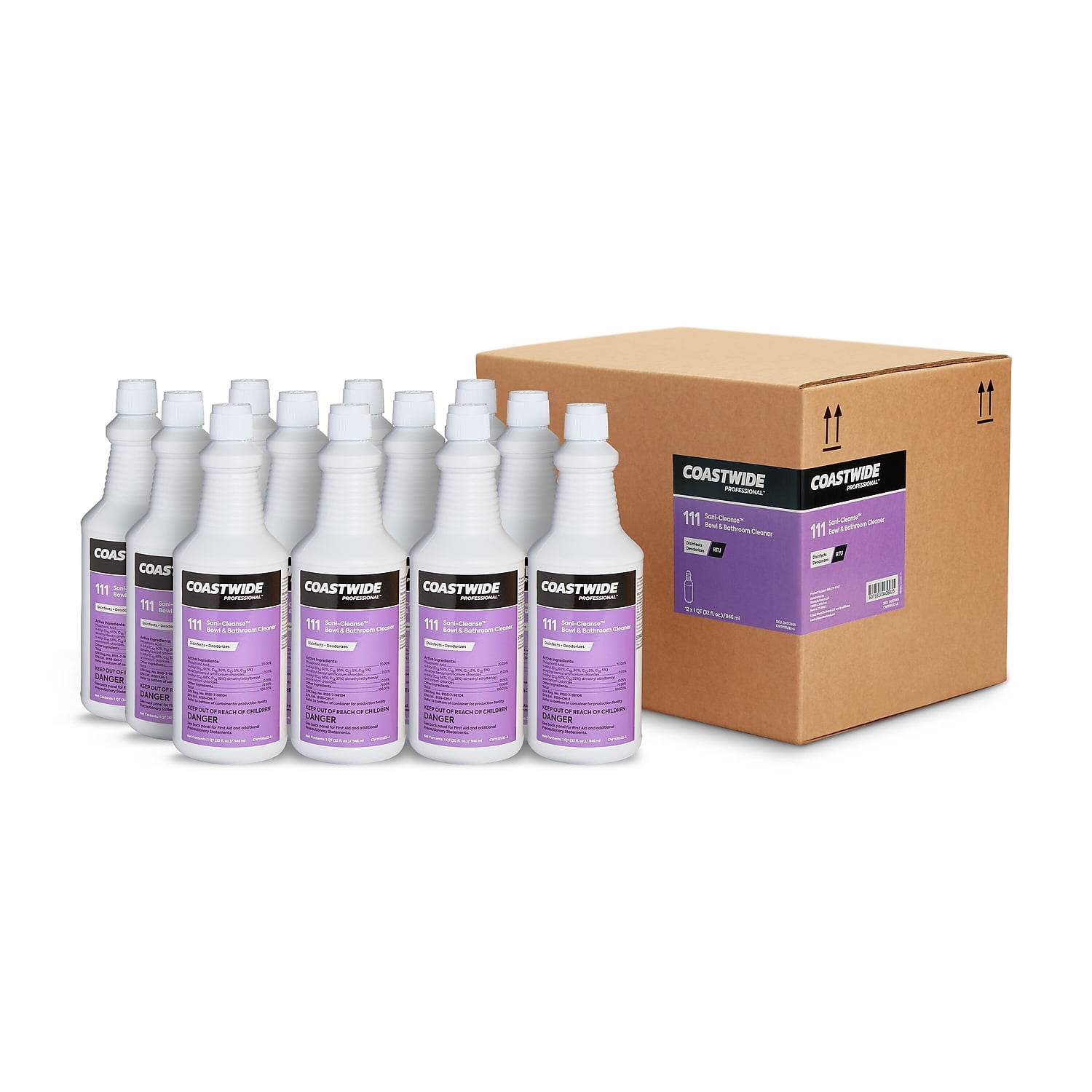 Coastwide Professional Sani Cleanse Restroom Disinfectant Bowl Cleaner ...