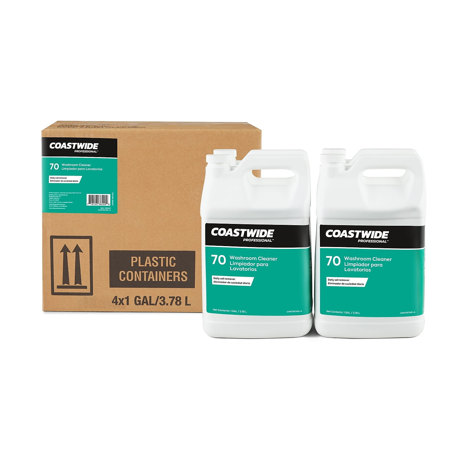 Coastwide Professional Washroom Cleaner 70 3.78L 4/Carton (CW700001-A ...